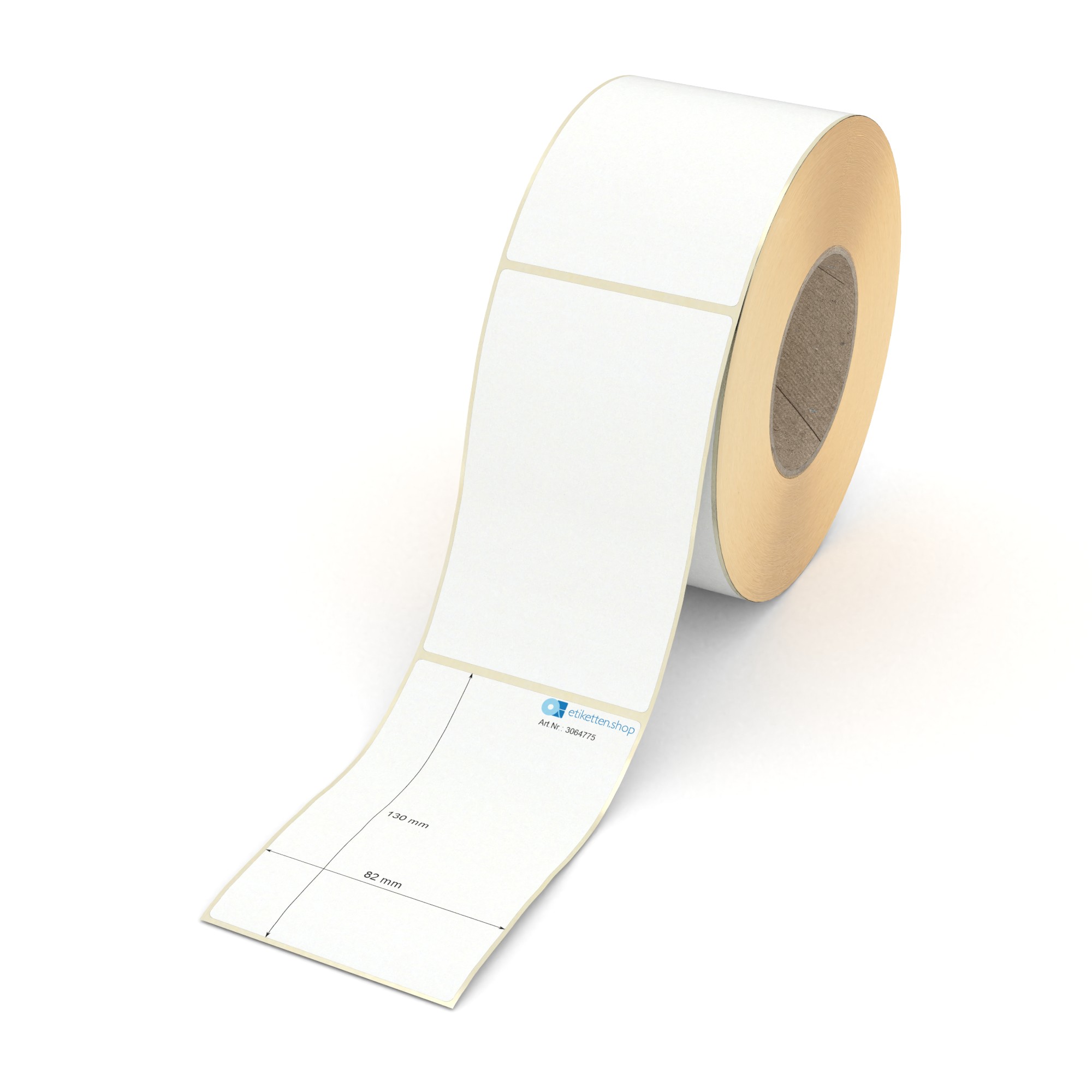 etiketten.shop | Etikett 82 x 130 mm - Transferpapier weiß permanent ...